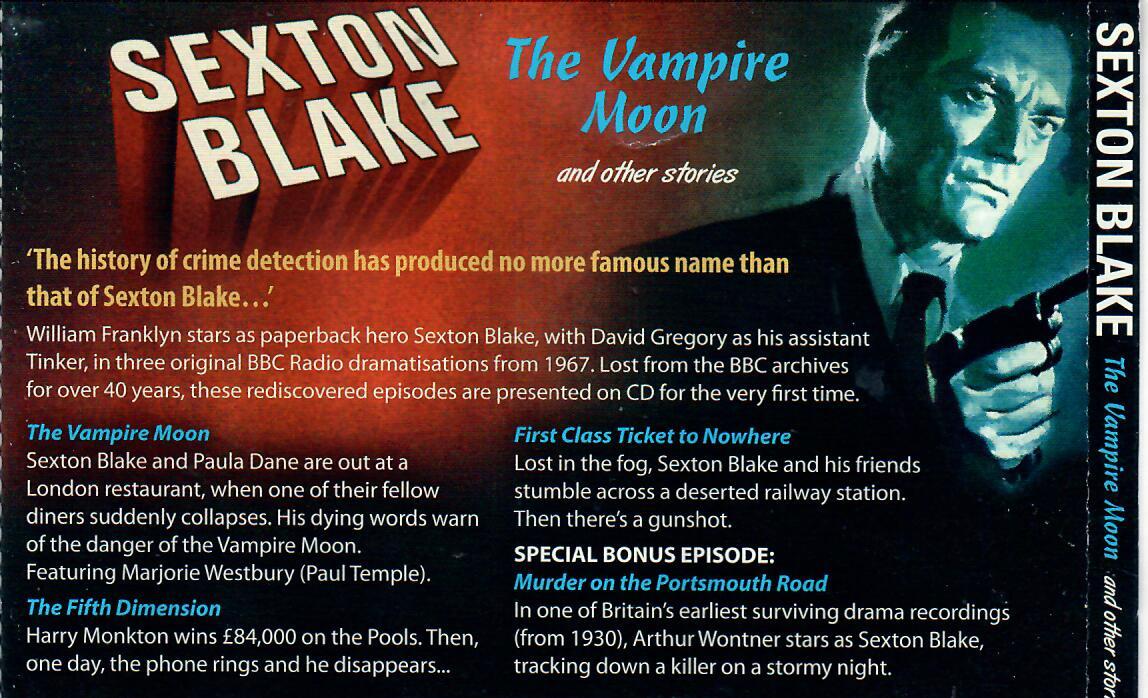» Blog Archive » Sexton Blake a BBC Radio Drama series