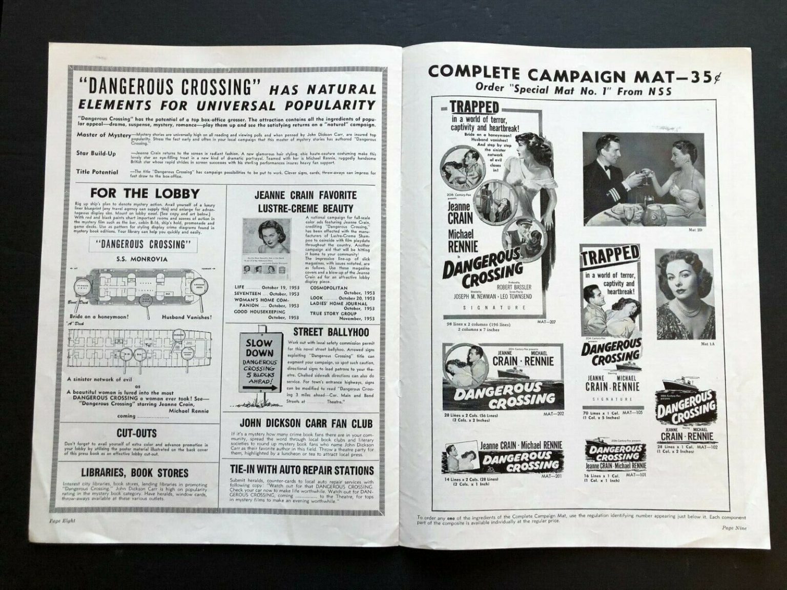 So Long at the Fair 1950 BELOW – ‘What a Film’ I really like this one ...