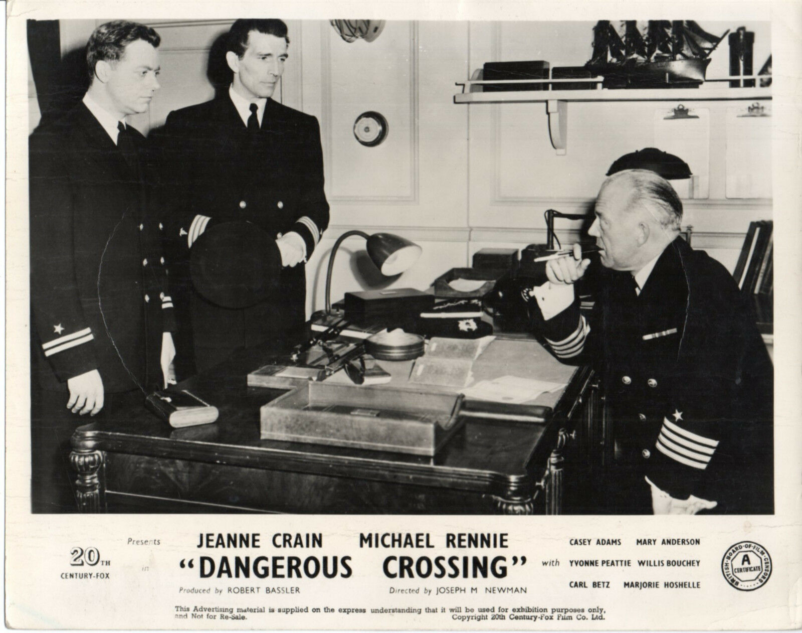 » Blog Archive » Dangerous Crossing 1953 – Jeanne Crain and Michael Rennie