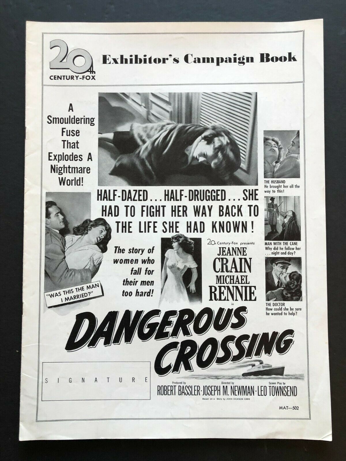 » Blog Archive » Dangerous Crossing 1953 – Jeanne Crain and Michael Rennie