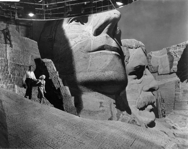 A convincing set for the final film sequence