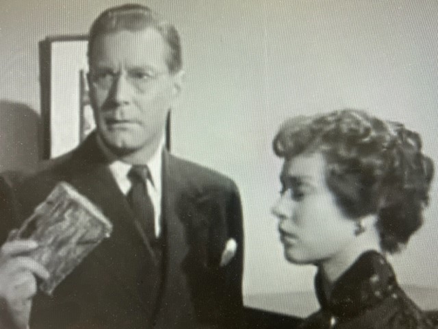 ABOVE With Boris Karloff ABOVE – Jane in the arms of a young Anthony ...