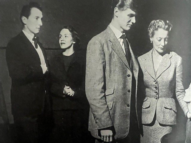 ABOVE – Peter Cushing, Maureen Prior, Michael Meacham and Eileen Peel ...