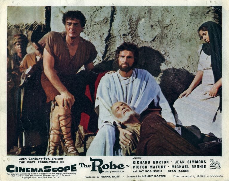 Victor Mature in The Robe