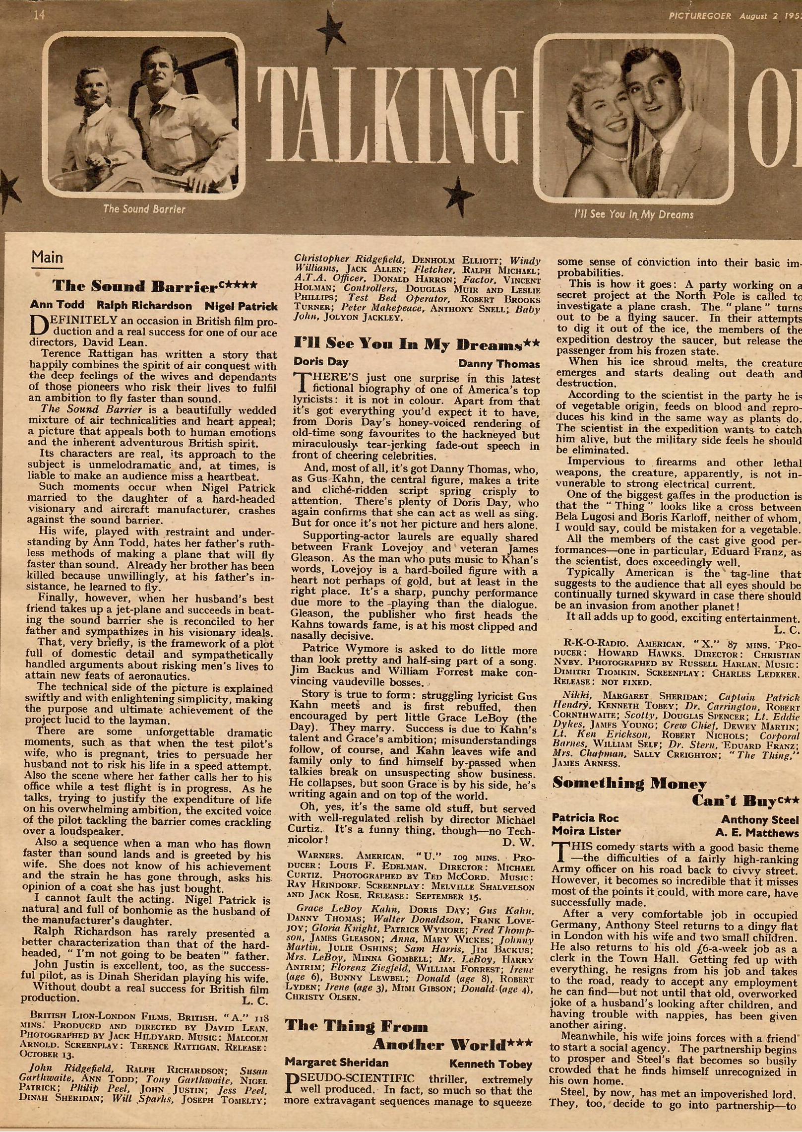 » Blog Archive » New Releases 1952