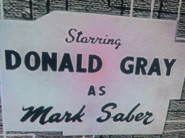 » Blog Archive » Saber of London – Donald Gray as Mark Saber
