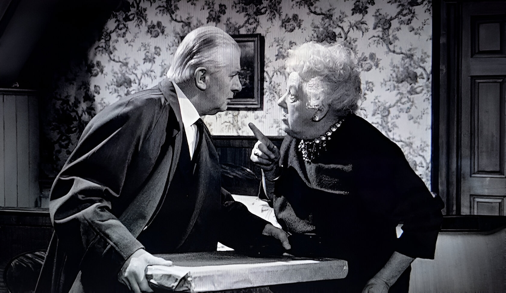 In ”Murder at the Gallop” (1963), ”Miss Marple” and ”Mr. Stringer” join ...